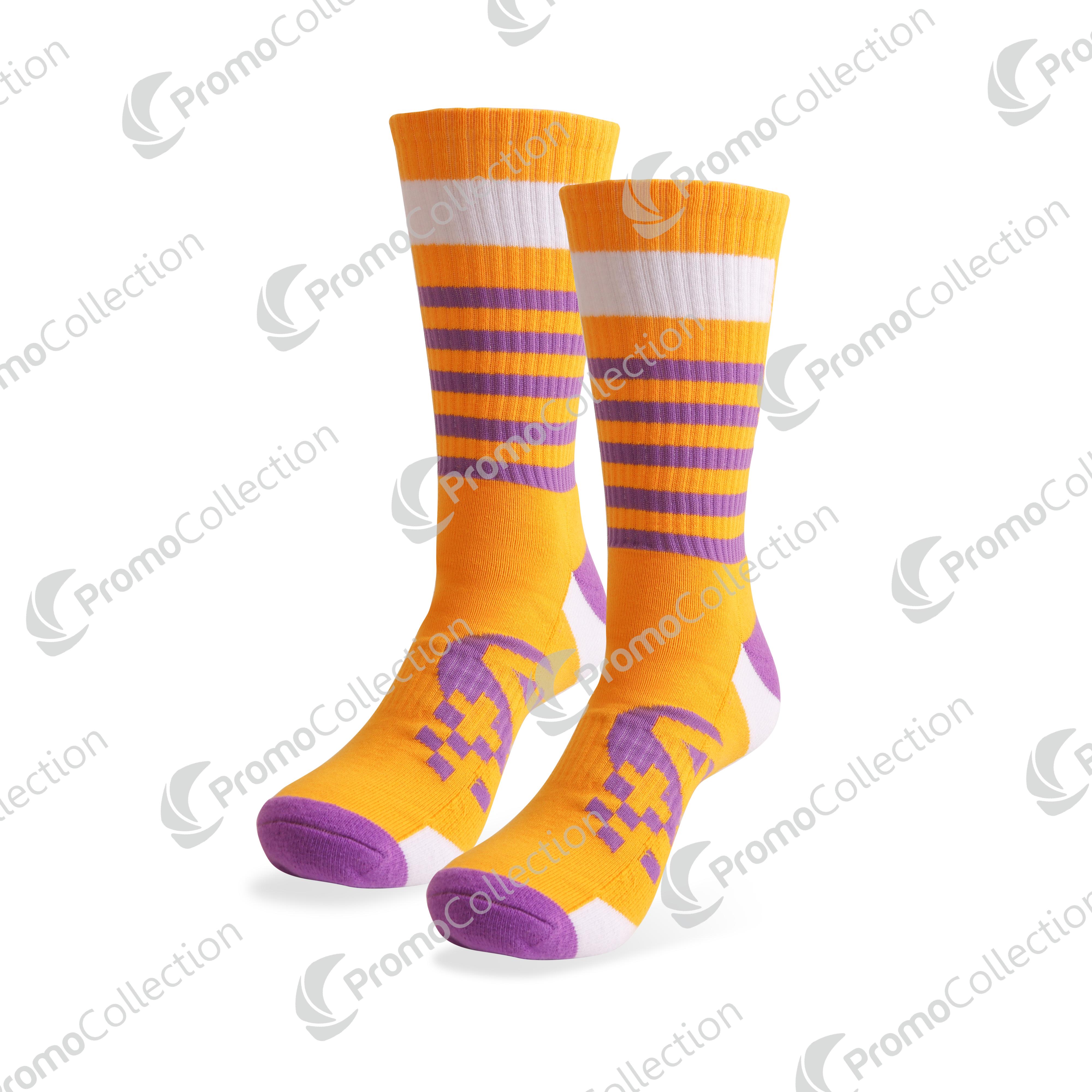 Premium Crew Woven Work Socks - With Towel Bottom