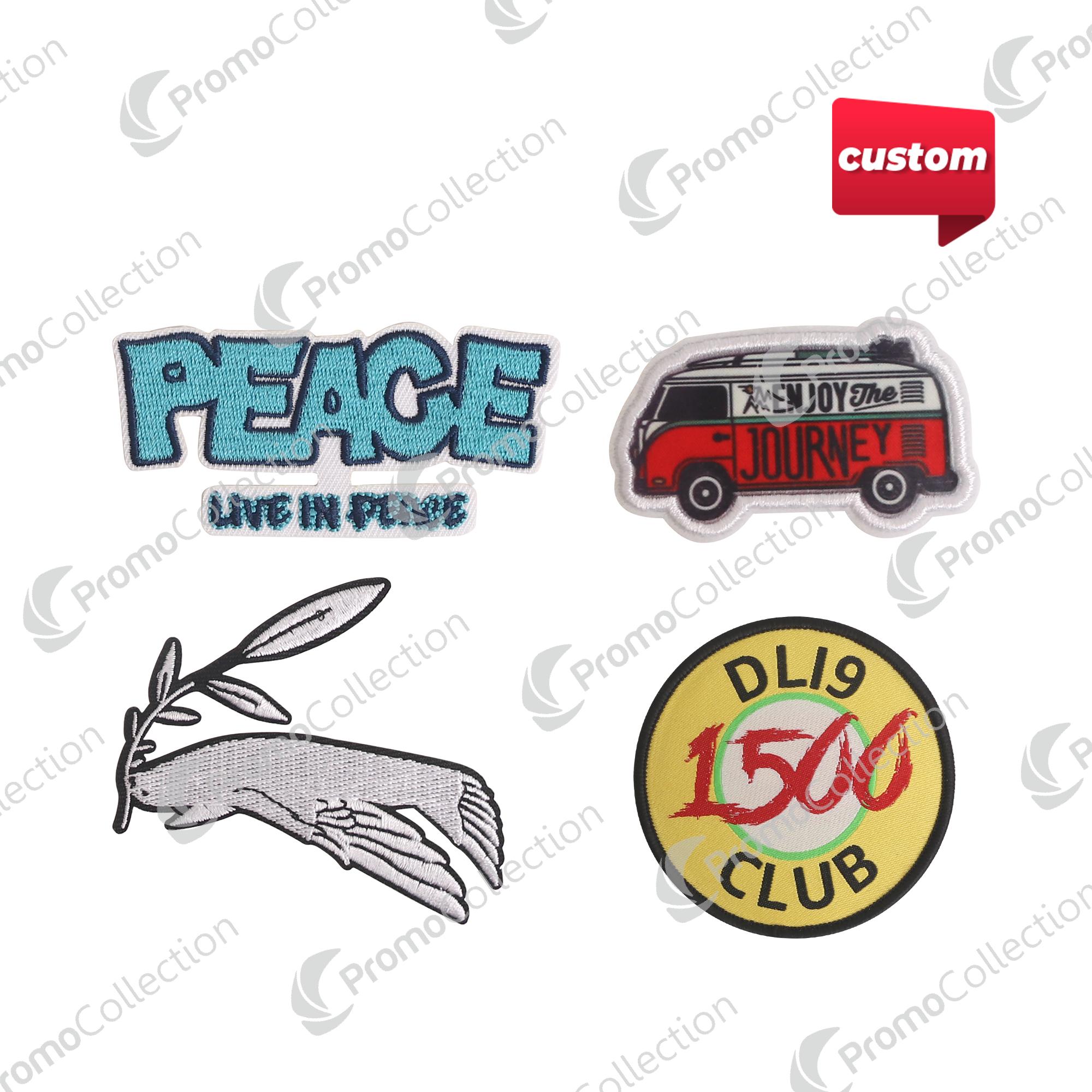 Custom woven patches